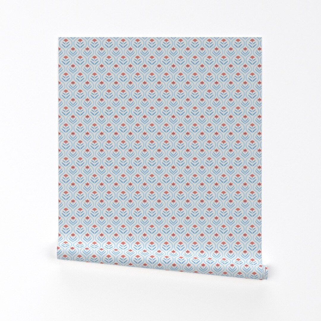 Cottagecore Wallpaper Flo Damask by Mijuo_design Damask Floral ...