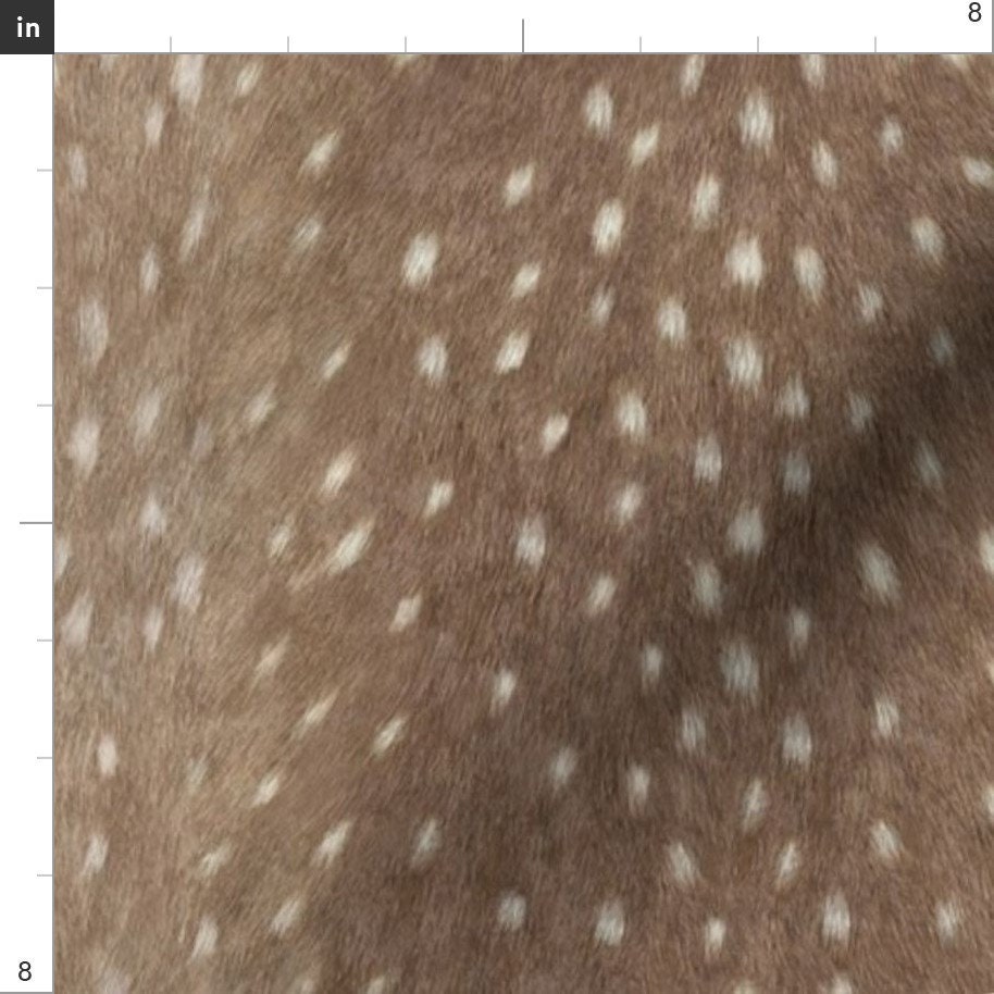 Deer Hide Print Fabric Soft Deer Hide Fabric by | Etsy