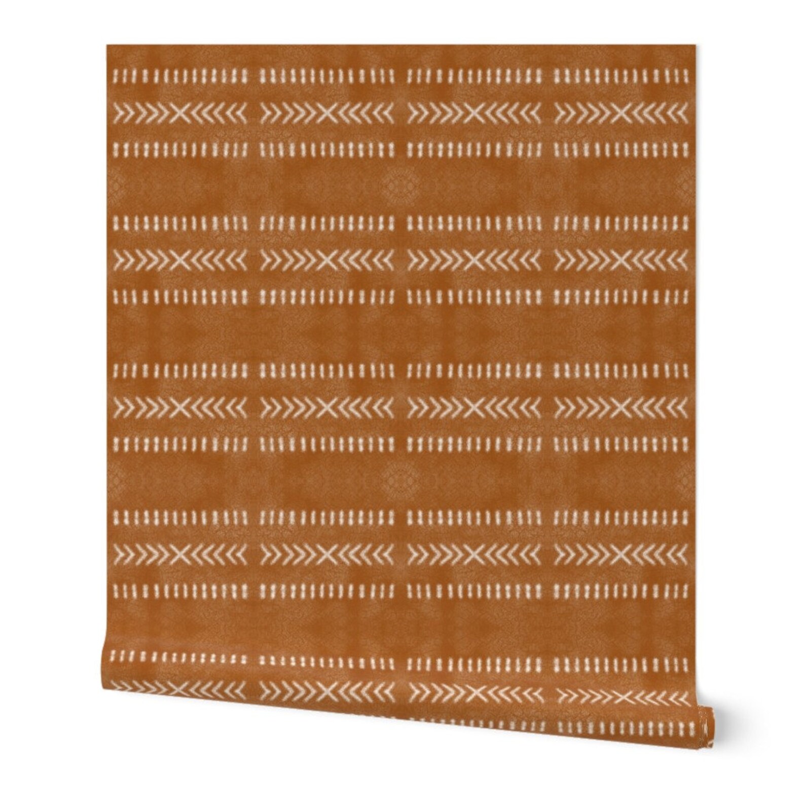 Minimal Southwestern Rust Wallpaper Minimal Burnt Orange by - Etsy