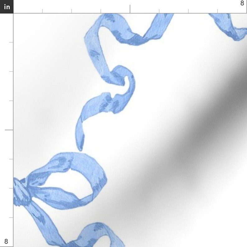 Rococo Bows Fabric Large Ribbon Trellis by Danika_herrick - Etsy