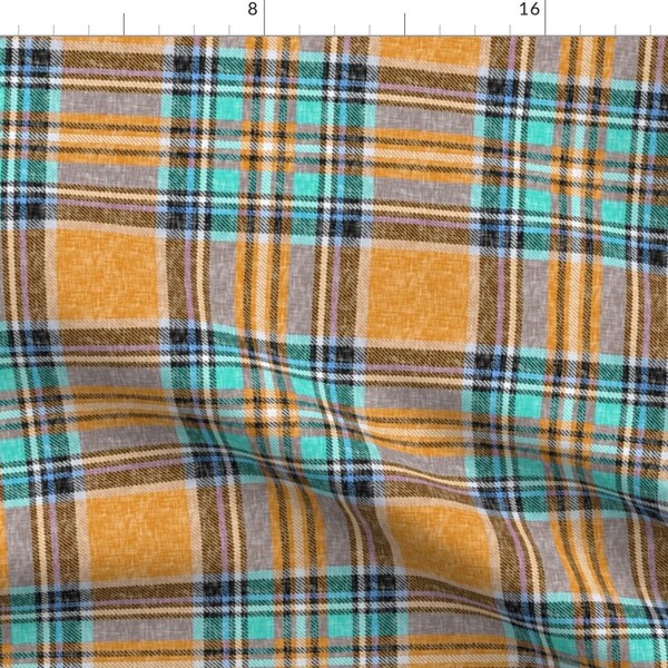 Turquoise Plaid - Etsy