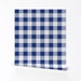Gingham Wallpaper Blue White Gingham 2 by Peacoquettedesigns Blue ...