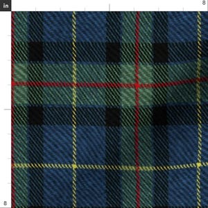 Plaid Upholstery Fabric- Classic Blue Tartan by Willowlanetextiles ...