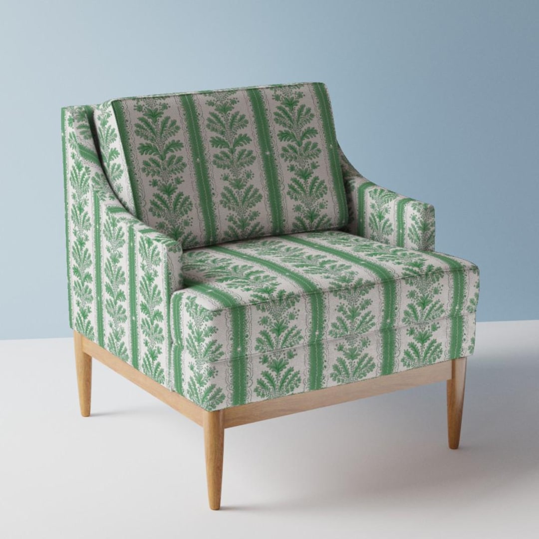 Regency Stripe Upholstery Fabric- Devonshire Damask by Whitneyenglish ...