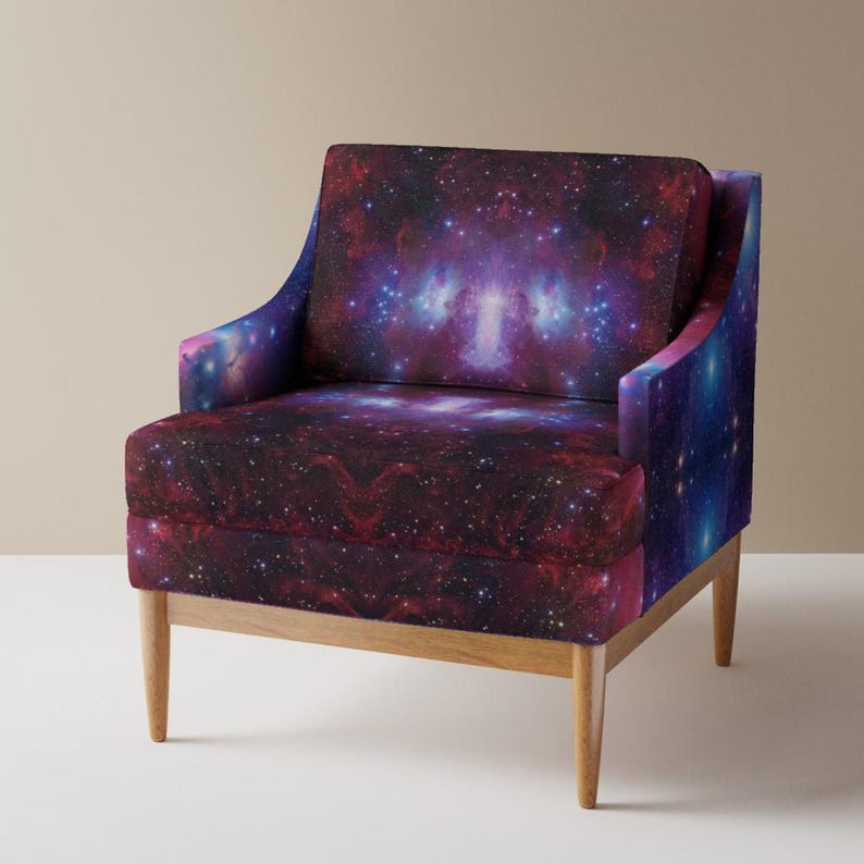 Galaxy Upholstery Fabric- Purple Galaxy by Azrael_abaddon - Purple ...
