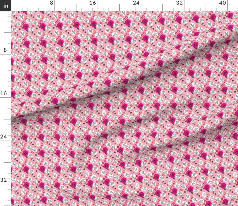 Pretty Sweary Fabric Tiny I Use Bad Words Pink by - Etsy