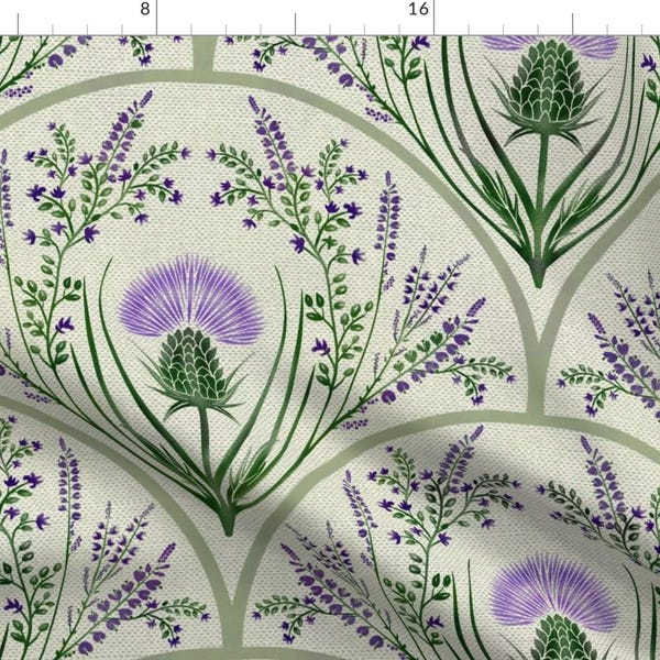 Thistle Fabric - Etsy