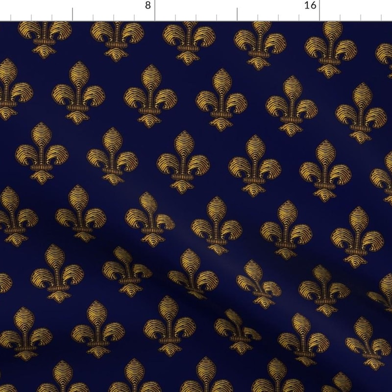 Blue Fleur De Lis - Etsy