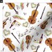 Musical Date Night Fabric Musical Arrangement Strings by - Etsy
