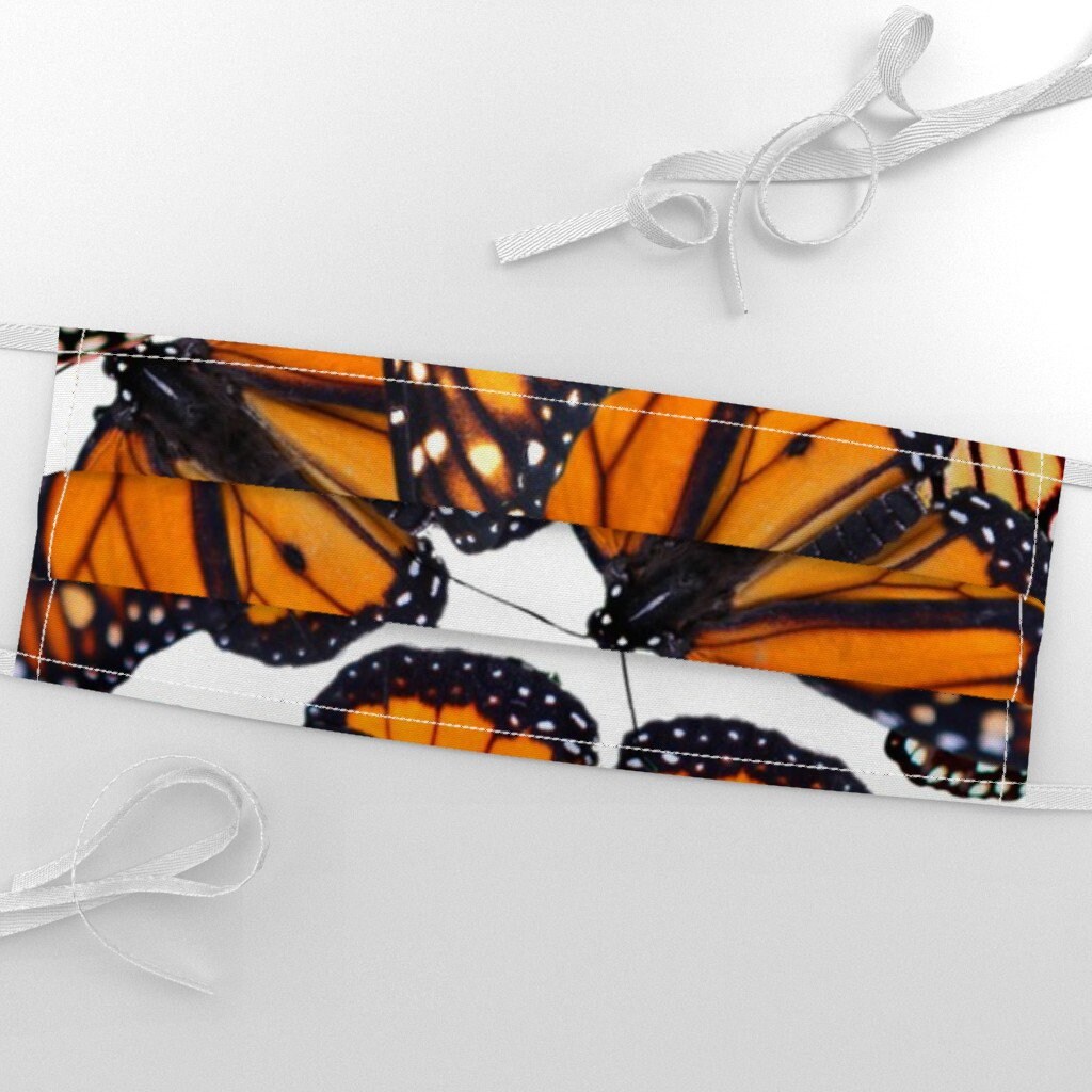 Monarch Butterflies Fabric Monarch Flock of Butterflies by - Etsy