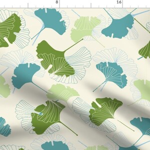 Ginkgo Fabric - Etsy