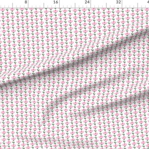 Tulips Fabric Scandinavian Tulips Pink by Thislittlestreet Tulips ...