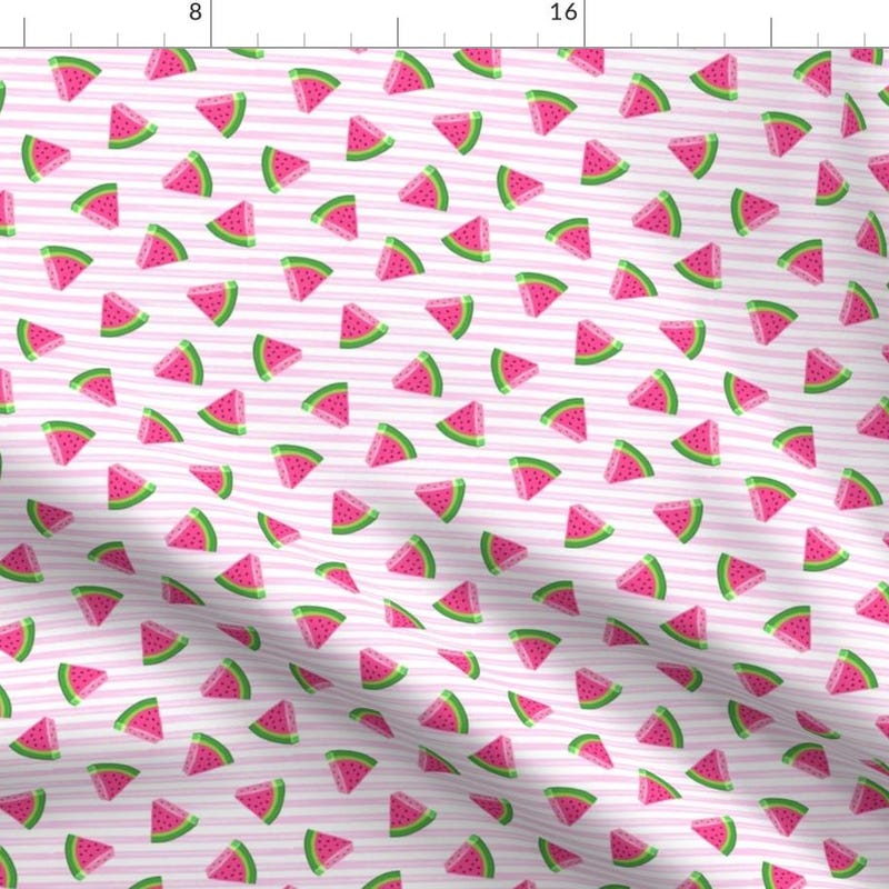 Watermelon Fabric - Etsy