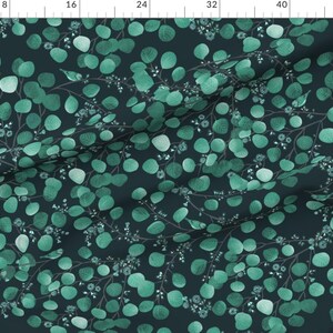 Eucalyptus Fabric - Eucalyptus Monochrome by Honoluludesign ...