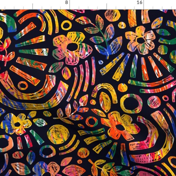 Abstract Scratch Art - Etsy