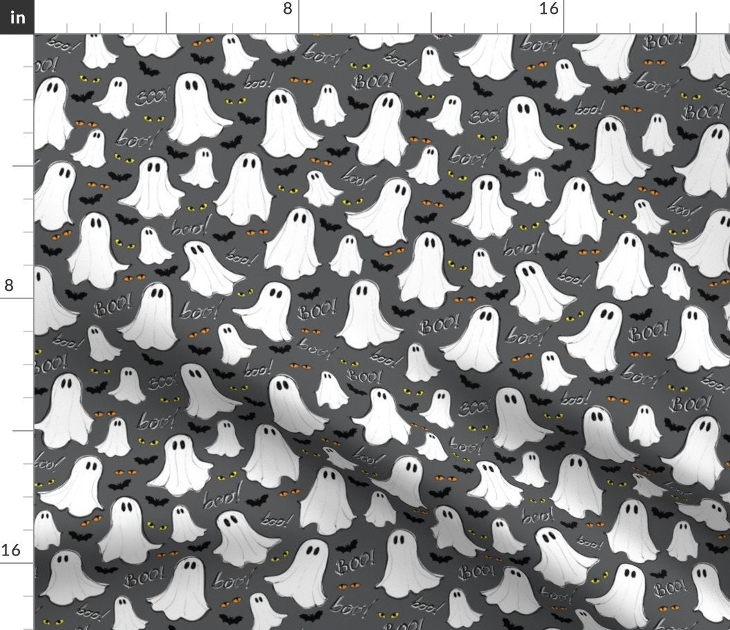 Ghost Fabric Halloween Ghosts by Susannekasielke Ghost | Etsy