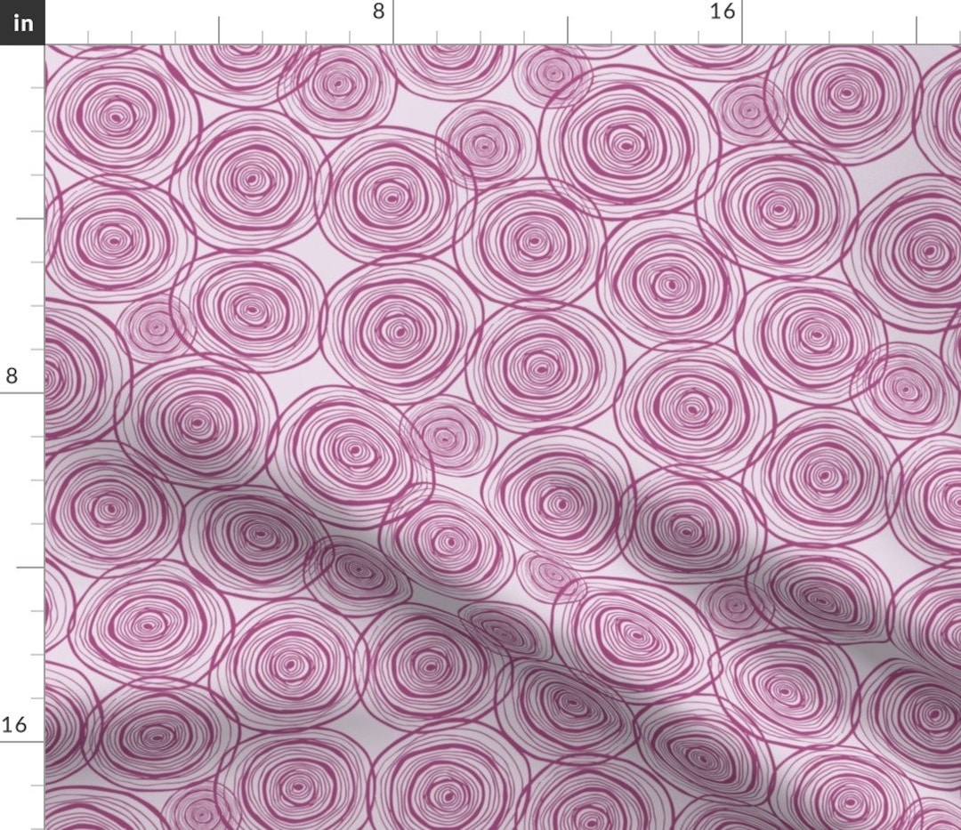 Purple Onion Fabric Onion Rings by Zoe Ingram Purple Onions Modern ...