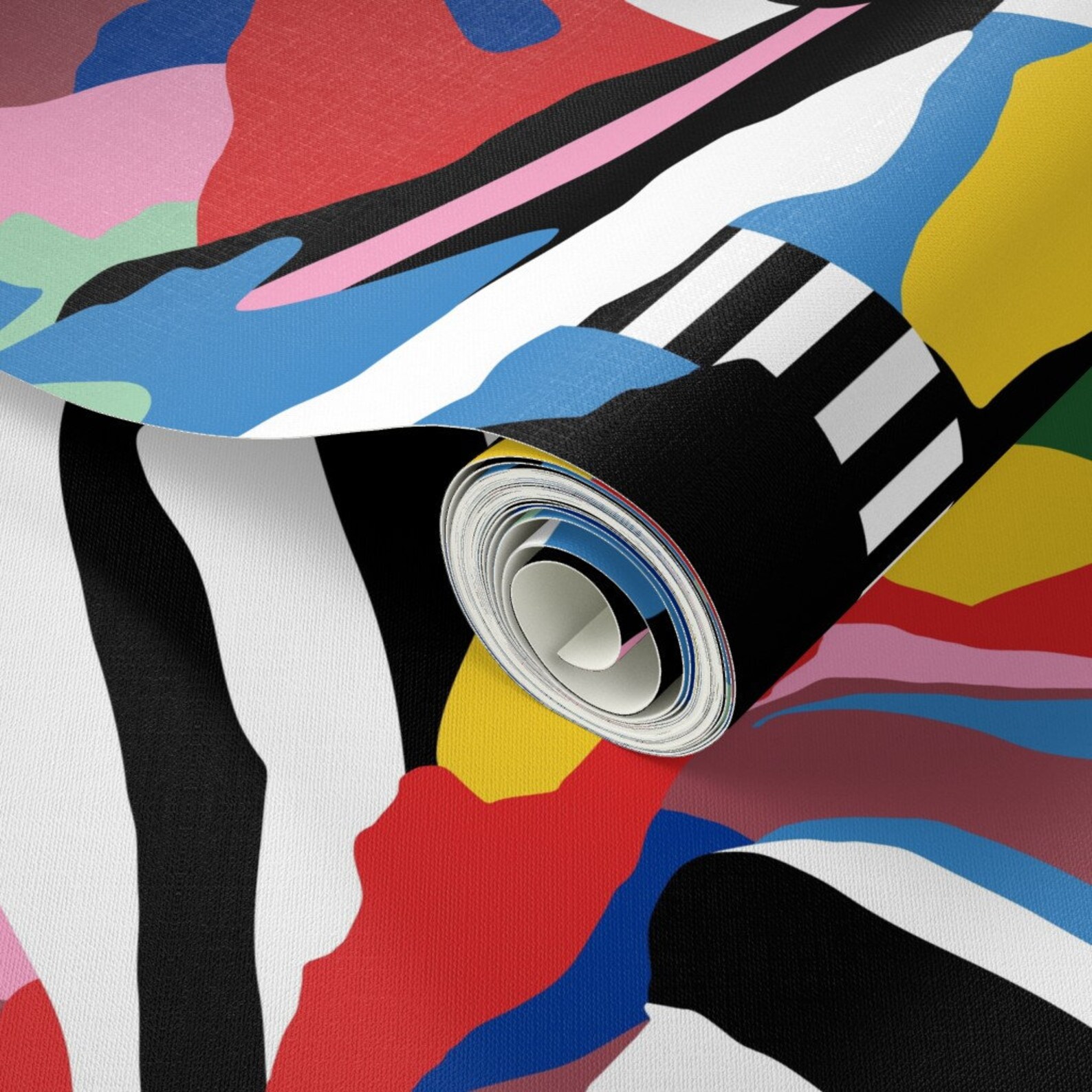 Postmodern Wallpaper Abstract Landscape by - Etsy