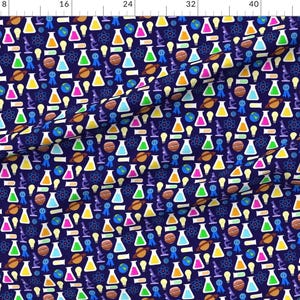 Science Fair Fabric - Explore the Science Fair by Illustrative Images ...