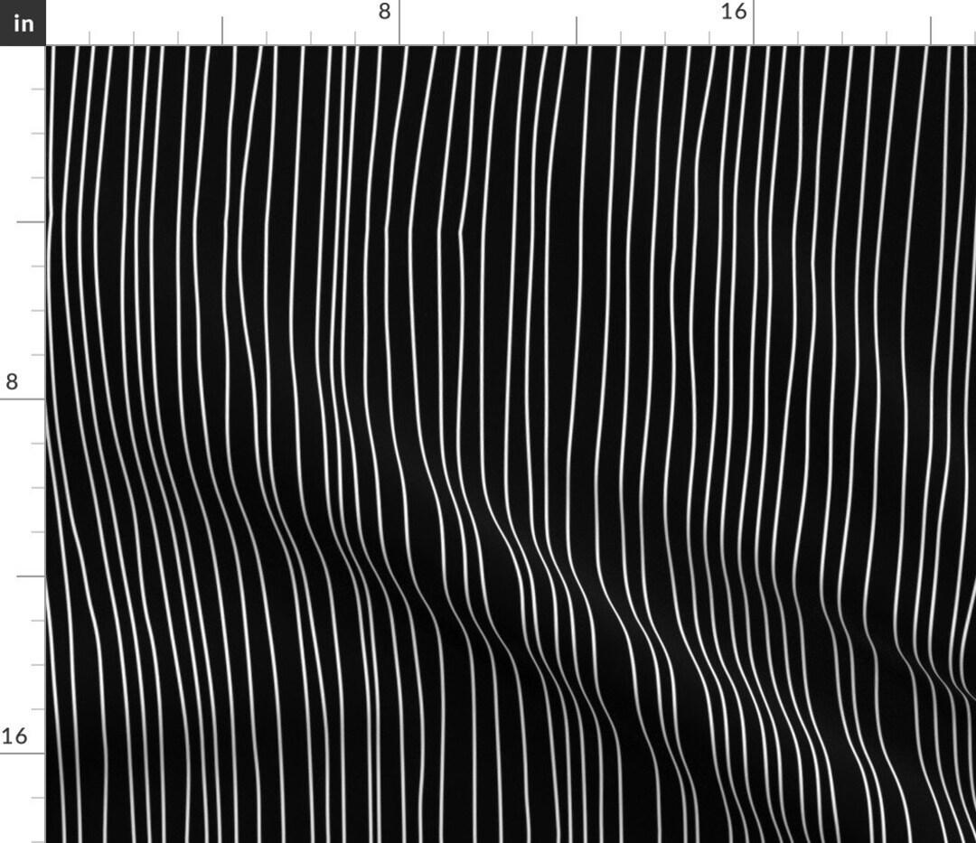 Striped Fabric Jack Stripe by Ellegarrettdesigns Nightmare - Etsy