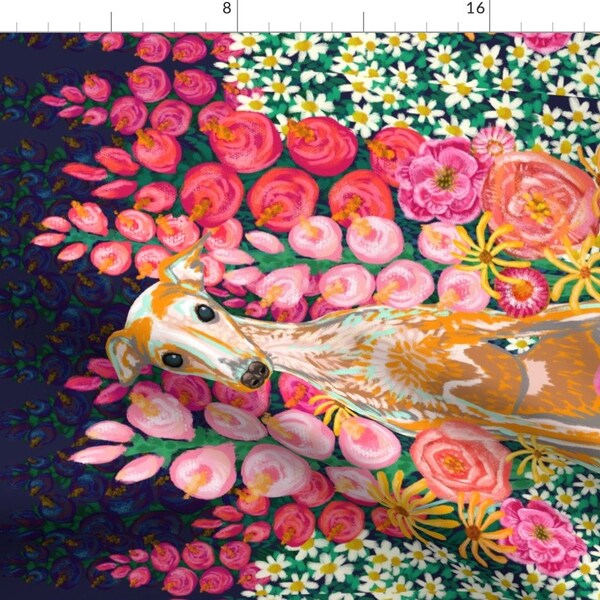 Greyhound Quilt - Etsy