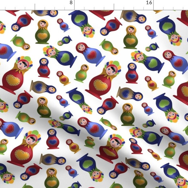 Matryoshka Fabric - Etsy