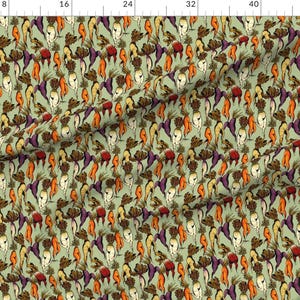 Carrot Butts Apparel Fabric - Carrot Dance by Cecilia_granata ...