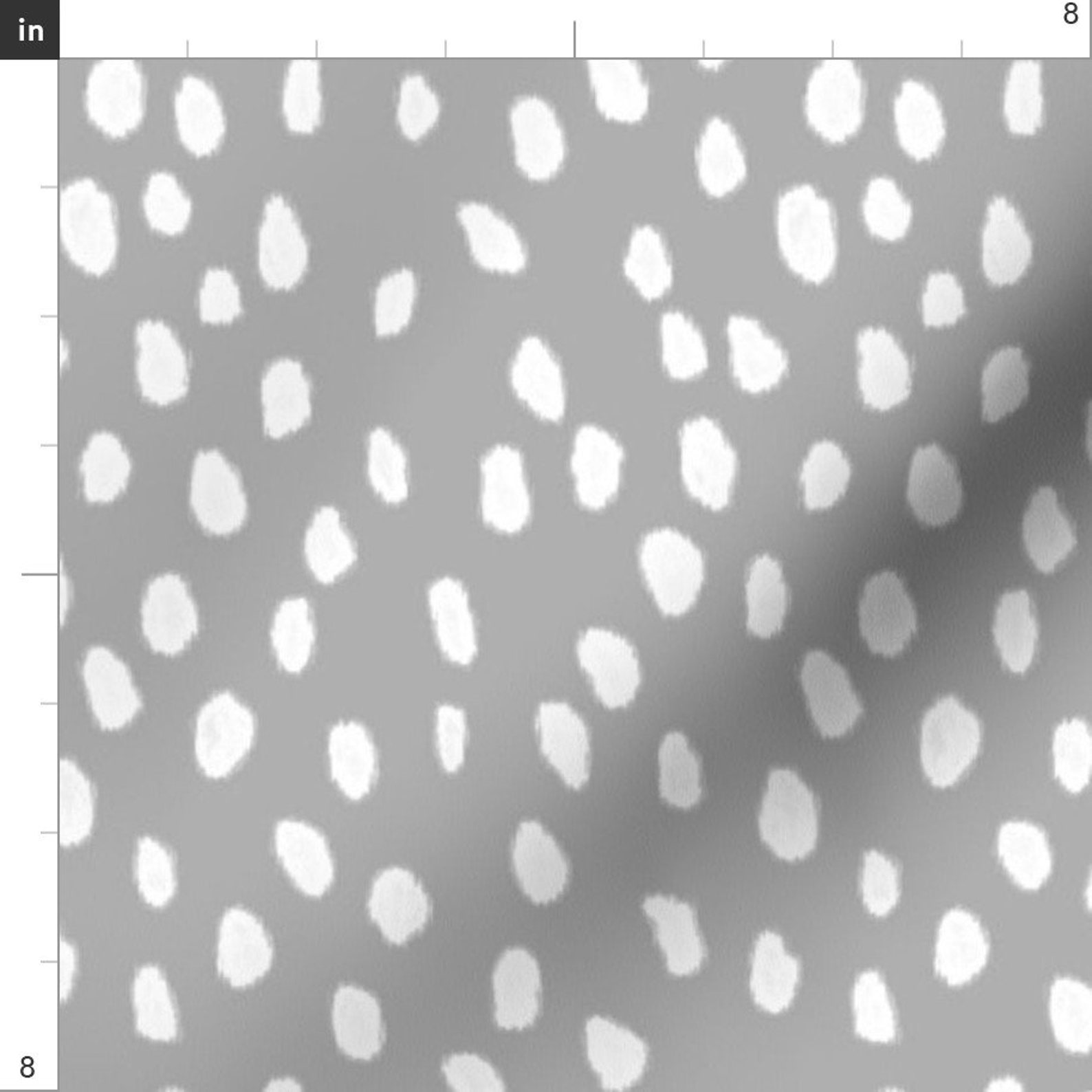 Gray and White Dots Fabric Printemps in Soft Gray by - Etsy