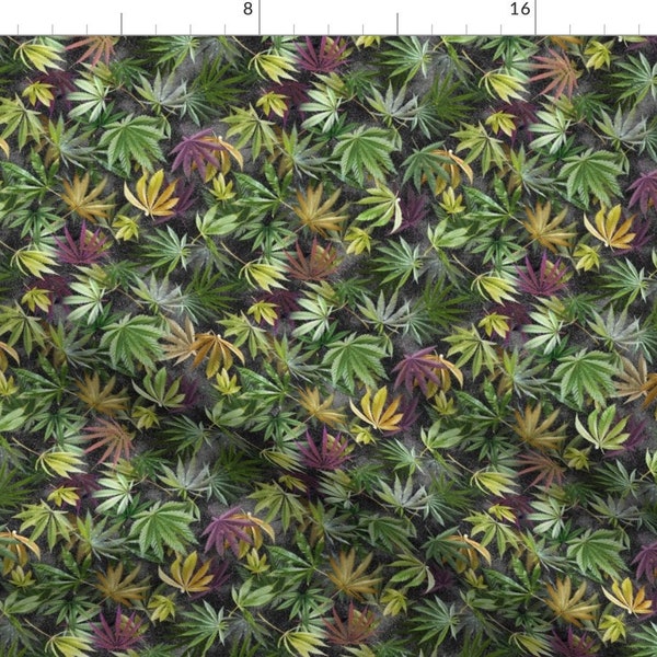 Marijuana Botanical Print - Etsy