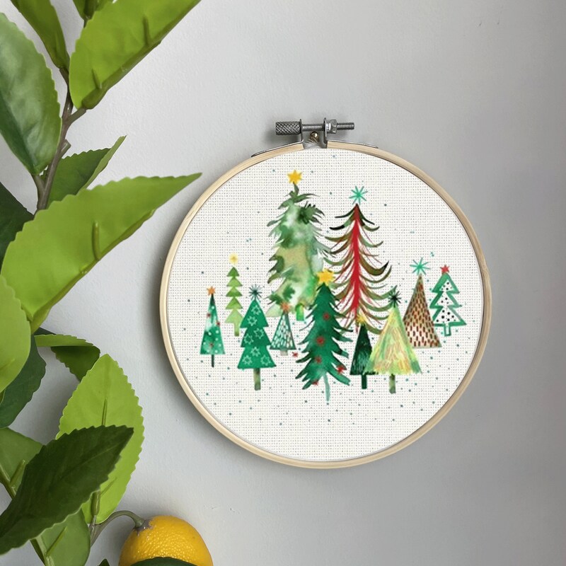 Winter Embroidery - Etsy