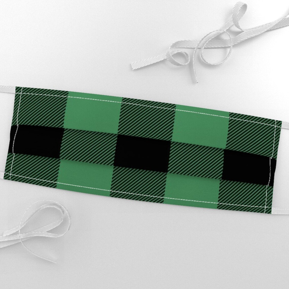 Buffalo Plaid Fabric Buffalo Plaid 2in Kelly Green by | Etsy