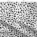 Black Fabric - Dalmatian Spots by Littlesmilemakers - White Spots Dots ...