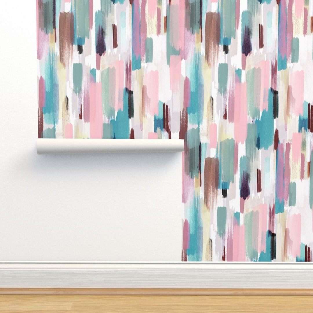 Retro Pastel Wallpaper Color Memories by Ninola-design - Etsy