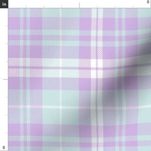 Plaid Fabric Plaid Lilac Grove the Lilac Grove Collection - Etsy