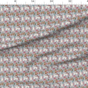 Labradoodle Fabric Labradoodle Dog Breed Christmas Stockings Pet ...