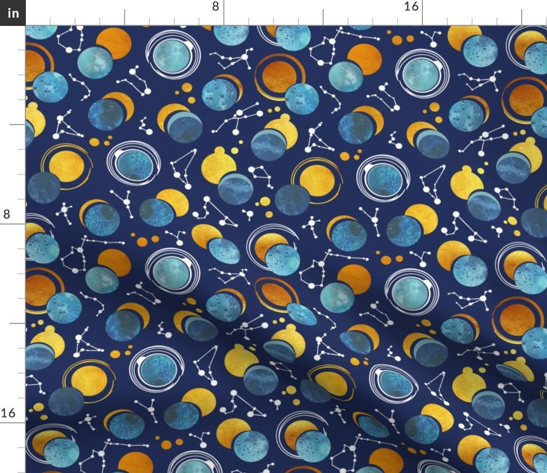 Sun Fabric Great Total Solar Eclipse by Selmacardoso Sun - Etsy