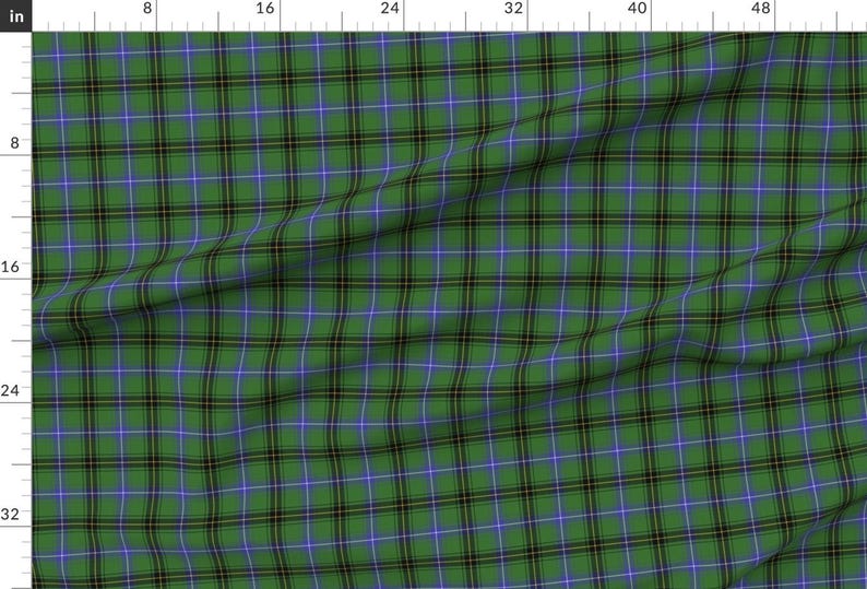 Henderson Tartan Fabric - Henderson or Mckendrick Tartan 4" Modern by ...