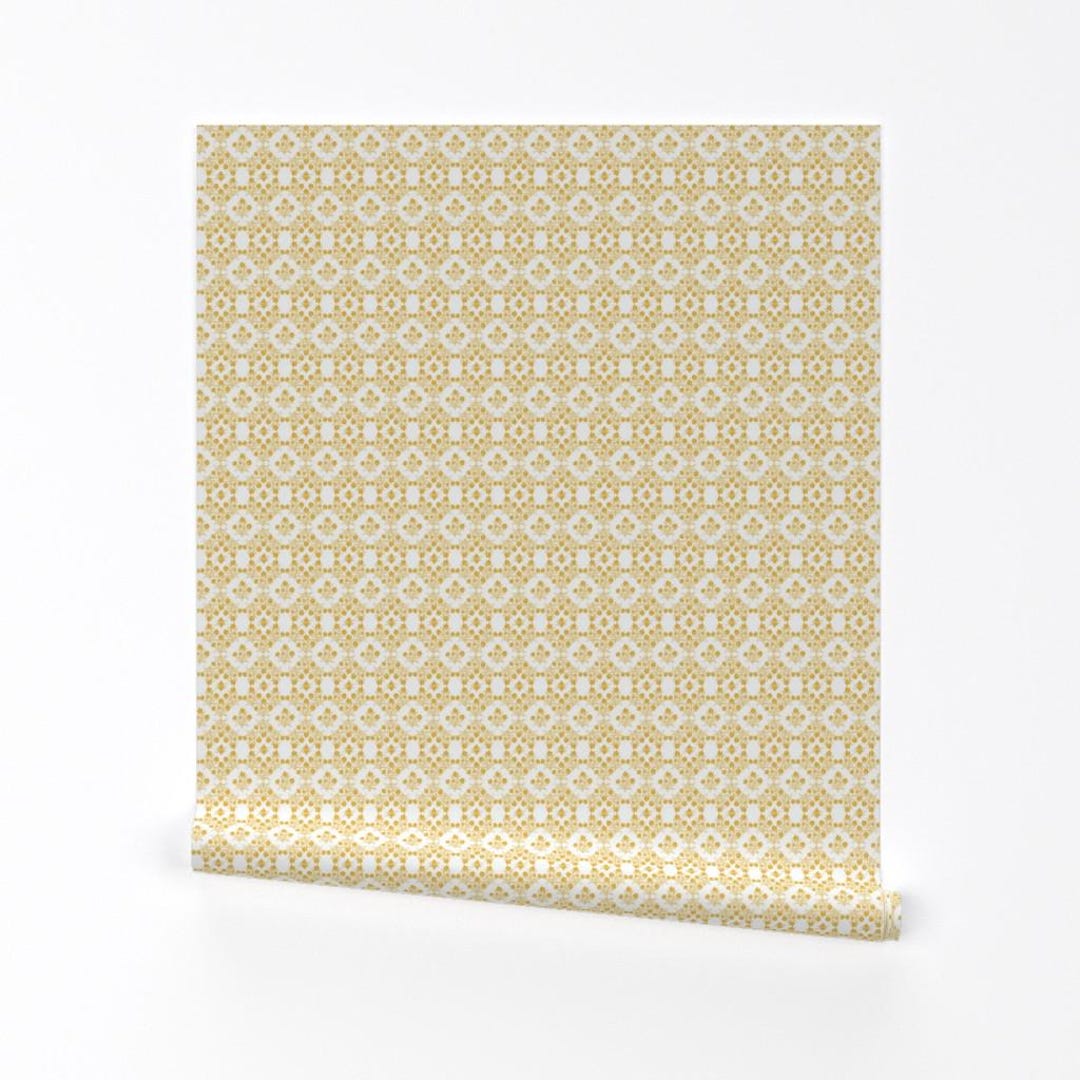 Lacy Pastel Removable Peel and Stick Wallpaper - Nursery Delicate ...