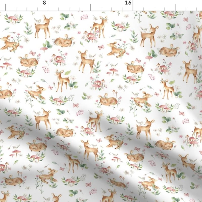 Deer Fabric - Etsy