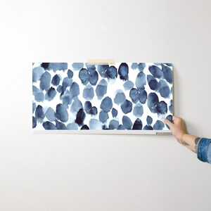 Indigo Watercolor Wallpaper Watercolor Paint Spots by Kostolom3000 ...