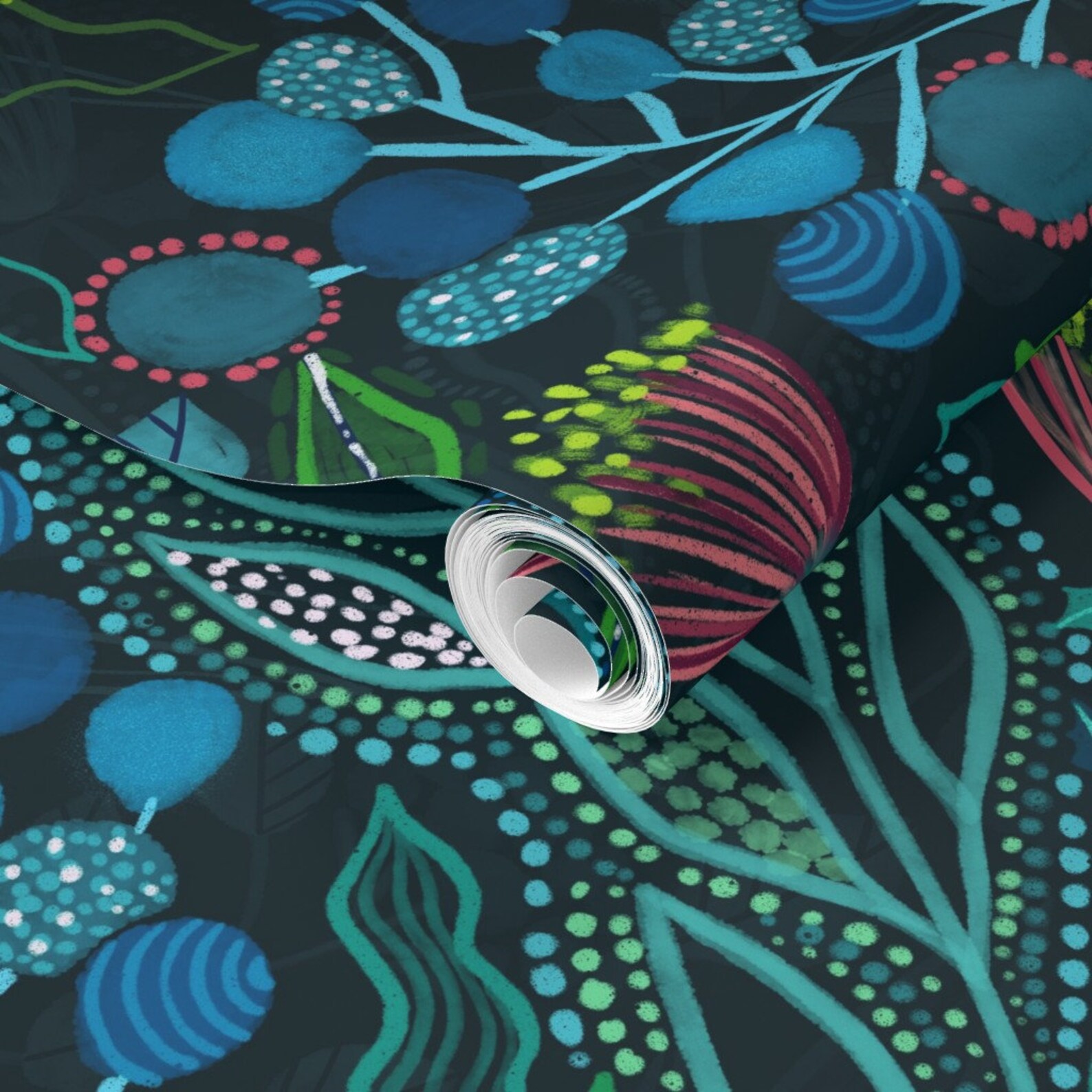Australian Flora Wallpaper Botanical Vibes by Kostolom3000 - Etsy