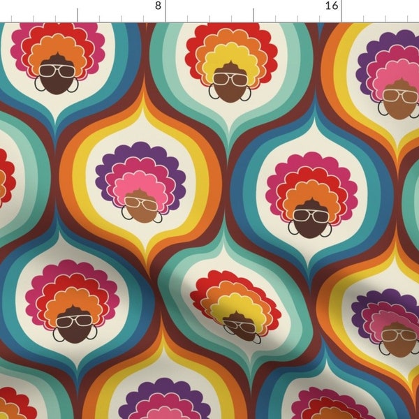 Disco Ladies Fabric - Etsy