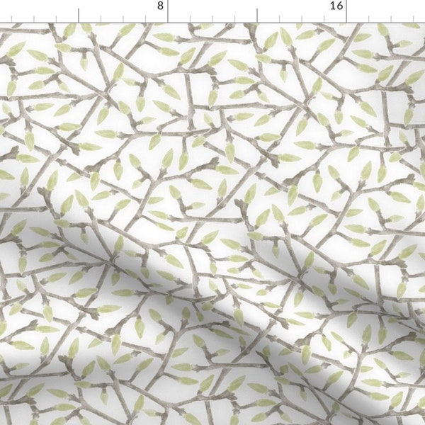 Branch Fabric - Etsy