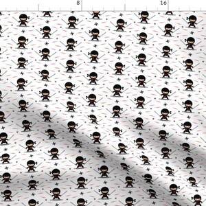 Ninja Fabric Little Ninja by Stofftoy Little Ninja Kids - Etsy
