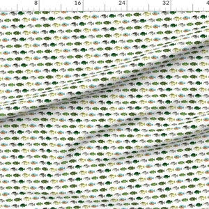 Summer Sunfish Fabric 7 Sunfish Pattern by Combatfish Summer Lake ...