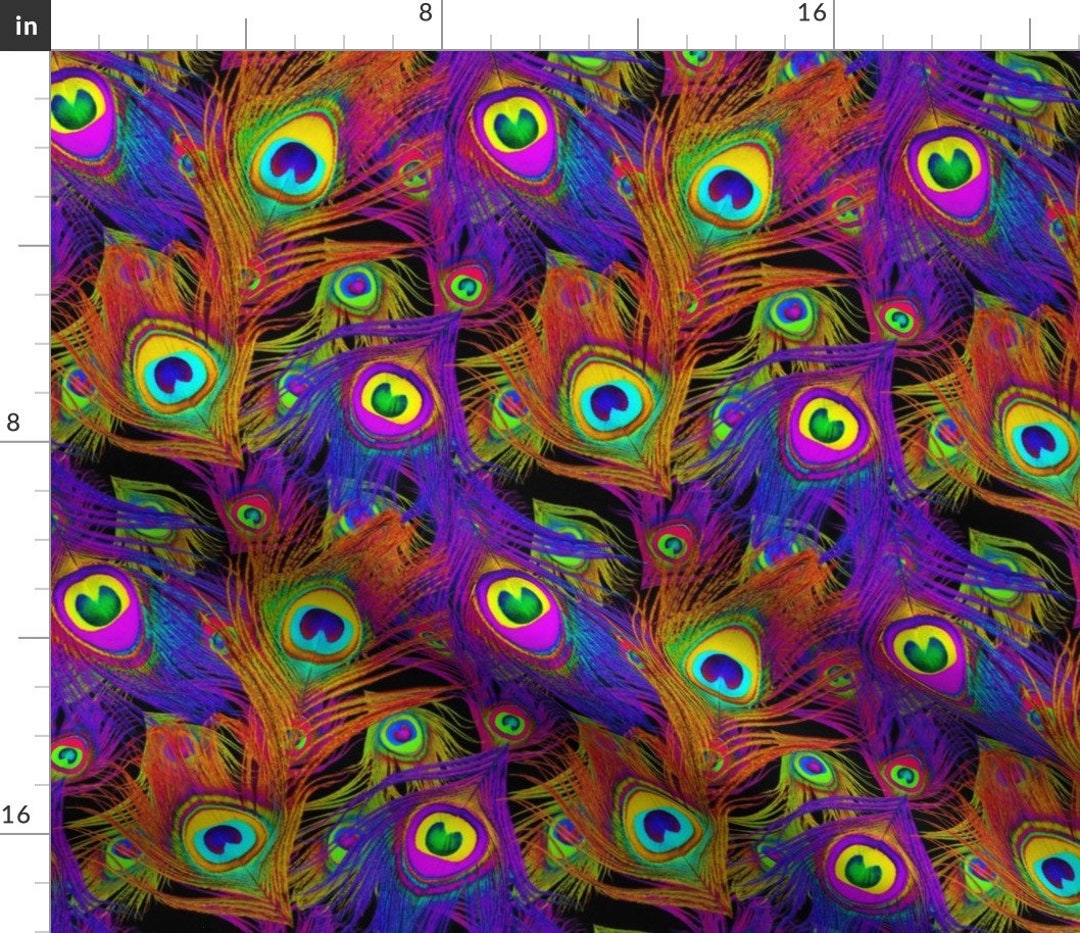 Punk Fabric Sheena is A Peacock Rocker With Layers Black Small by ...