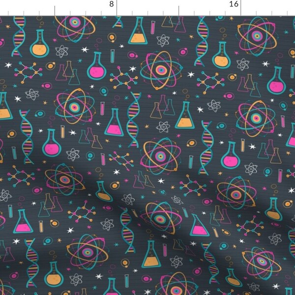Science Theme Fabric - Etsy