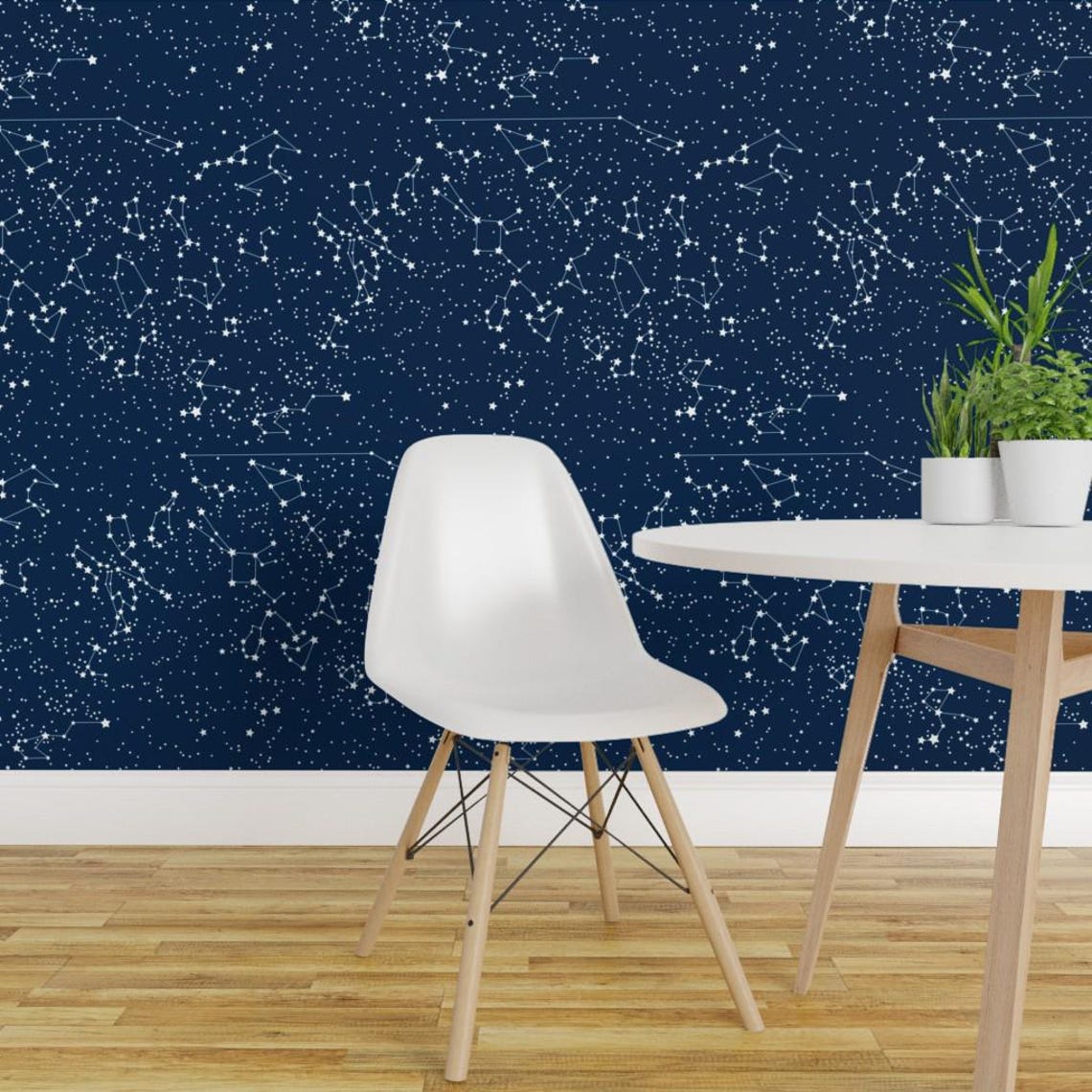 Constellation Wallpaper - "map" of Our Sky by Mariao - Stars Celestial ...