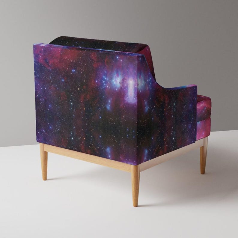 Galaxy Upholstery Fabric- Purple Galaxy by Azrael_abaddon - Purple ...