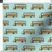 School Bus Fabric School Bus Fabric by Littlearrowdesign - Etsy